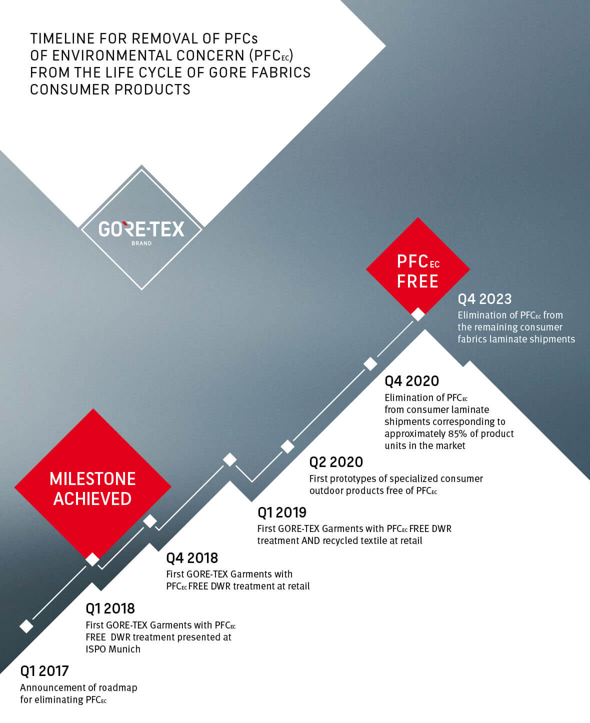 GORE-TEX PFC free